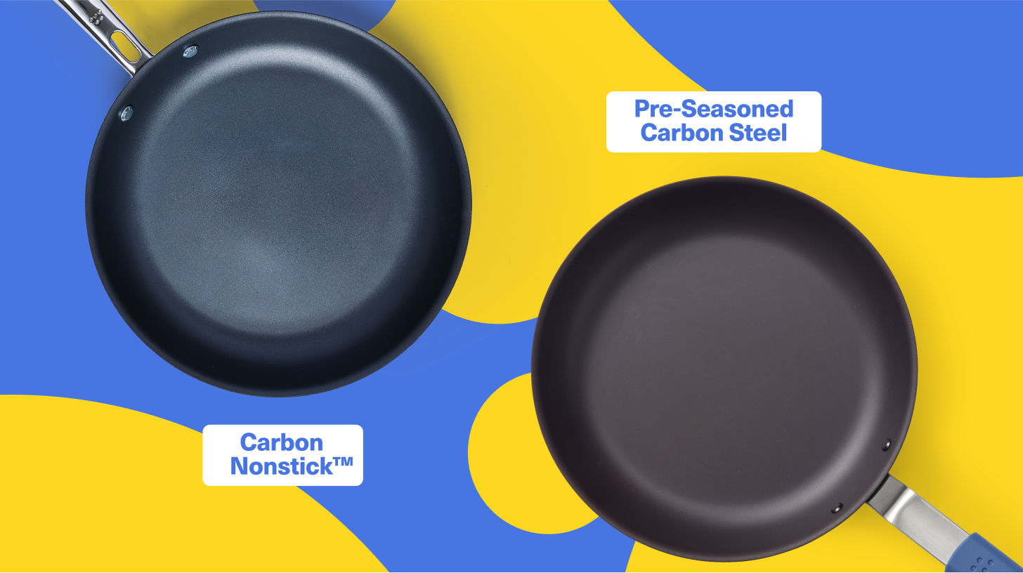 Misen Carbon Nonstick™ vs. Carbon Steel: Which Pan Is Right for You?