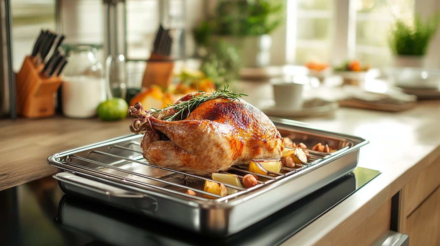 Roasting Pan with Rack: Elevate Your Roasting Game | Misen