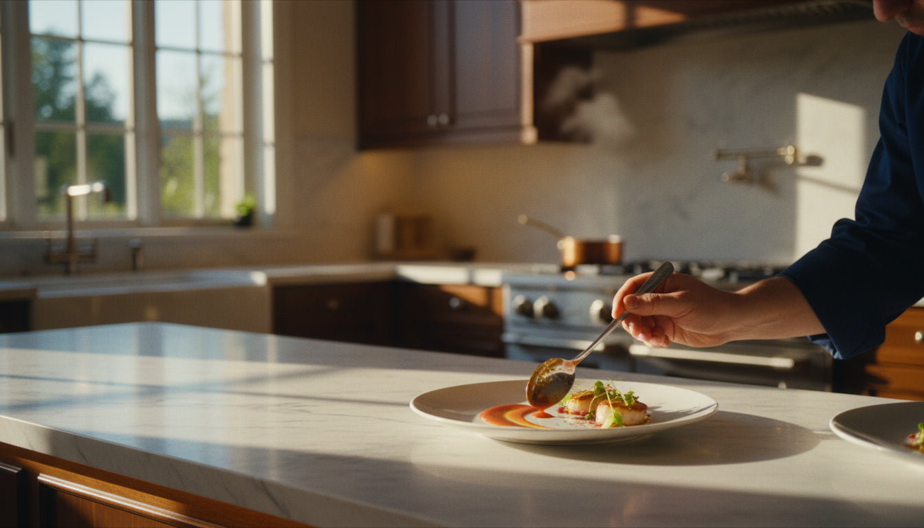 Serving with a Chef Spoon: Presentation and Portion Control | Misen